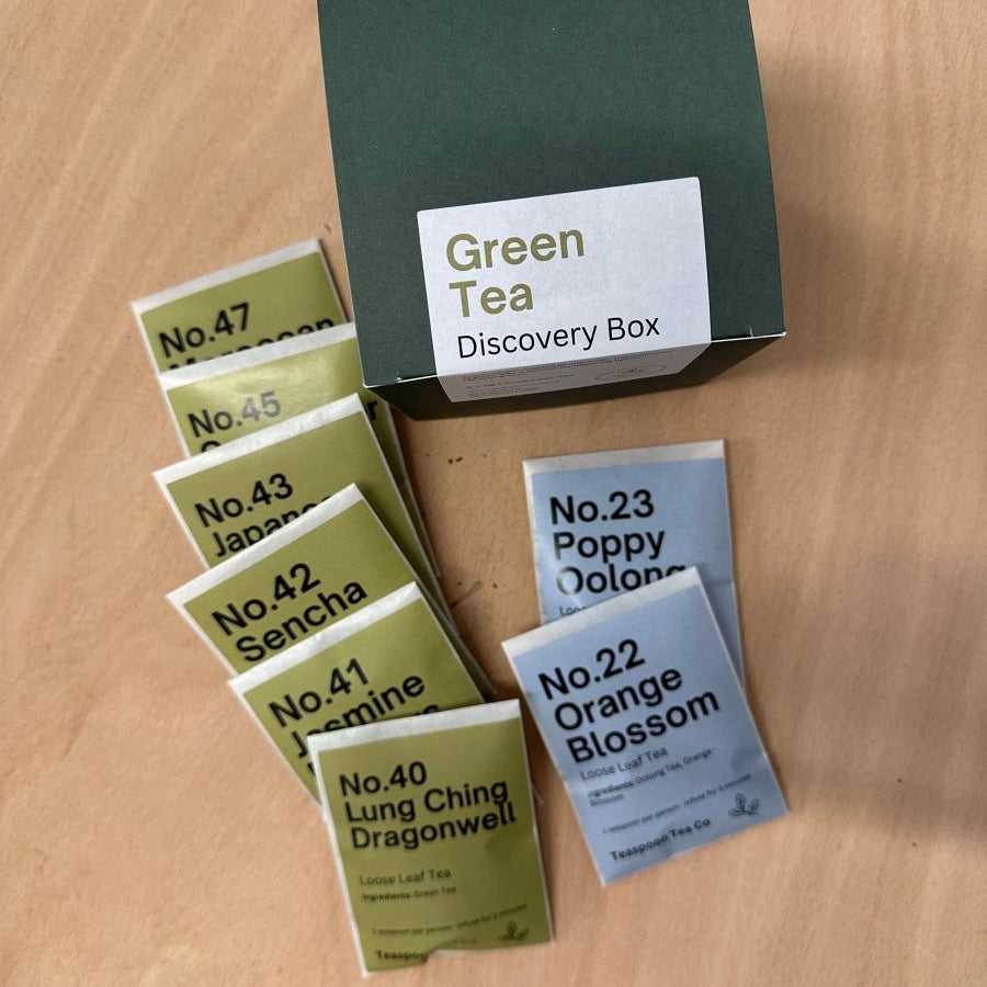 Green Tea Sample Box | Teaspoon Tea Co