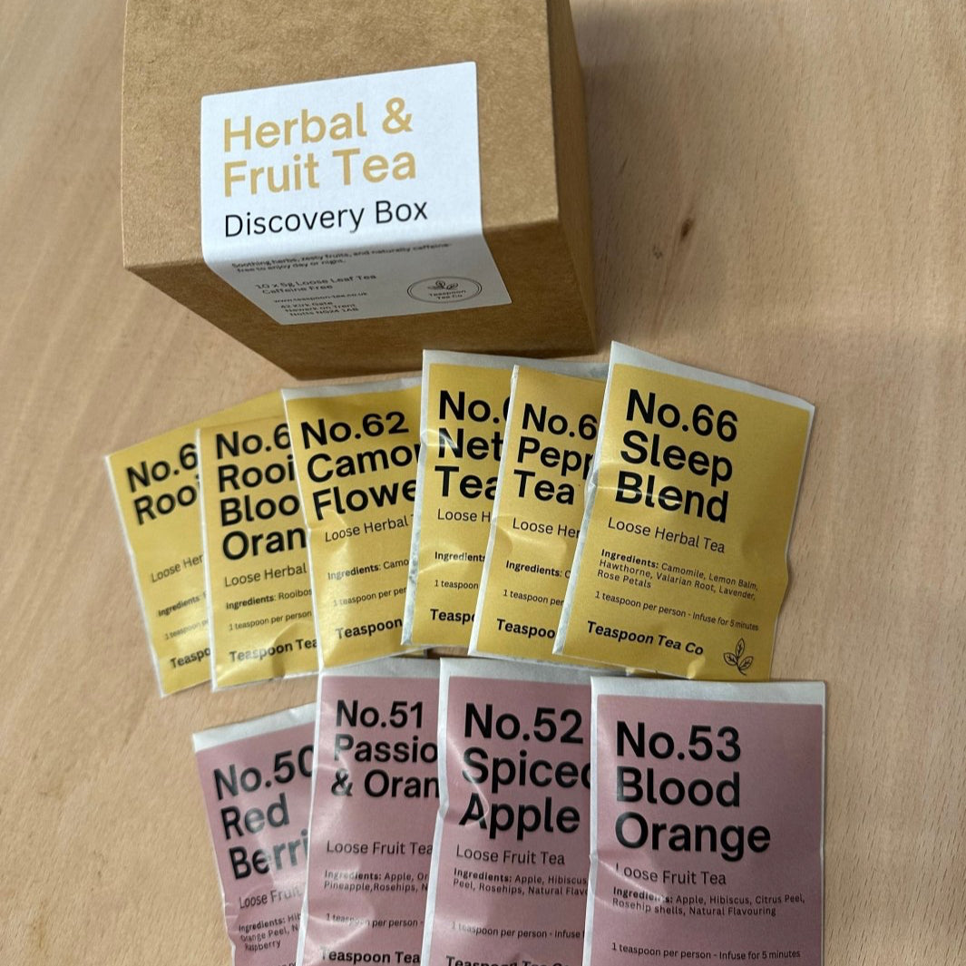 Herbal & Fruit Tea Sample Box | Teaspoon Tea Co
