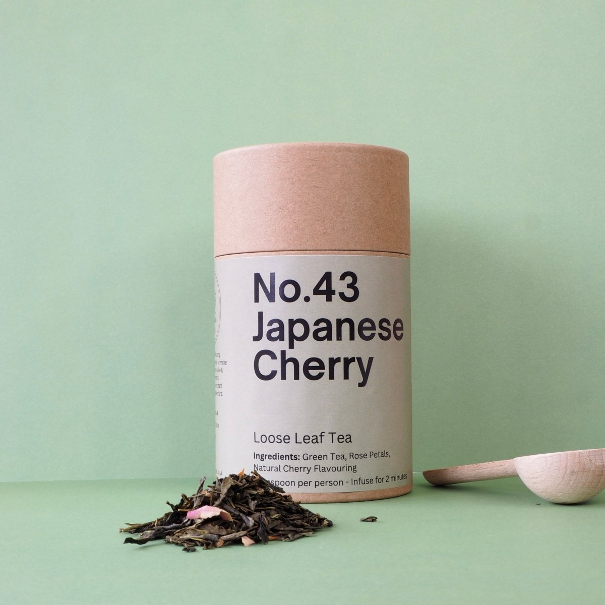 Japanese Cherry Green Loose Leaf Tea By Teaspoon Tea Co