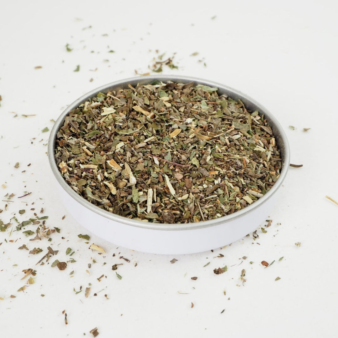 Peppermint Herbal Loose Tea From Teaspoon Tea Co