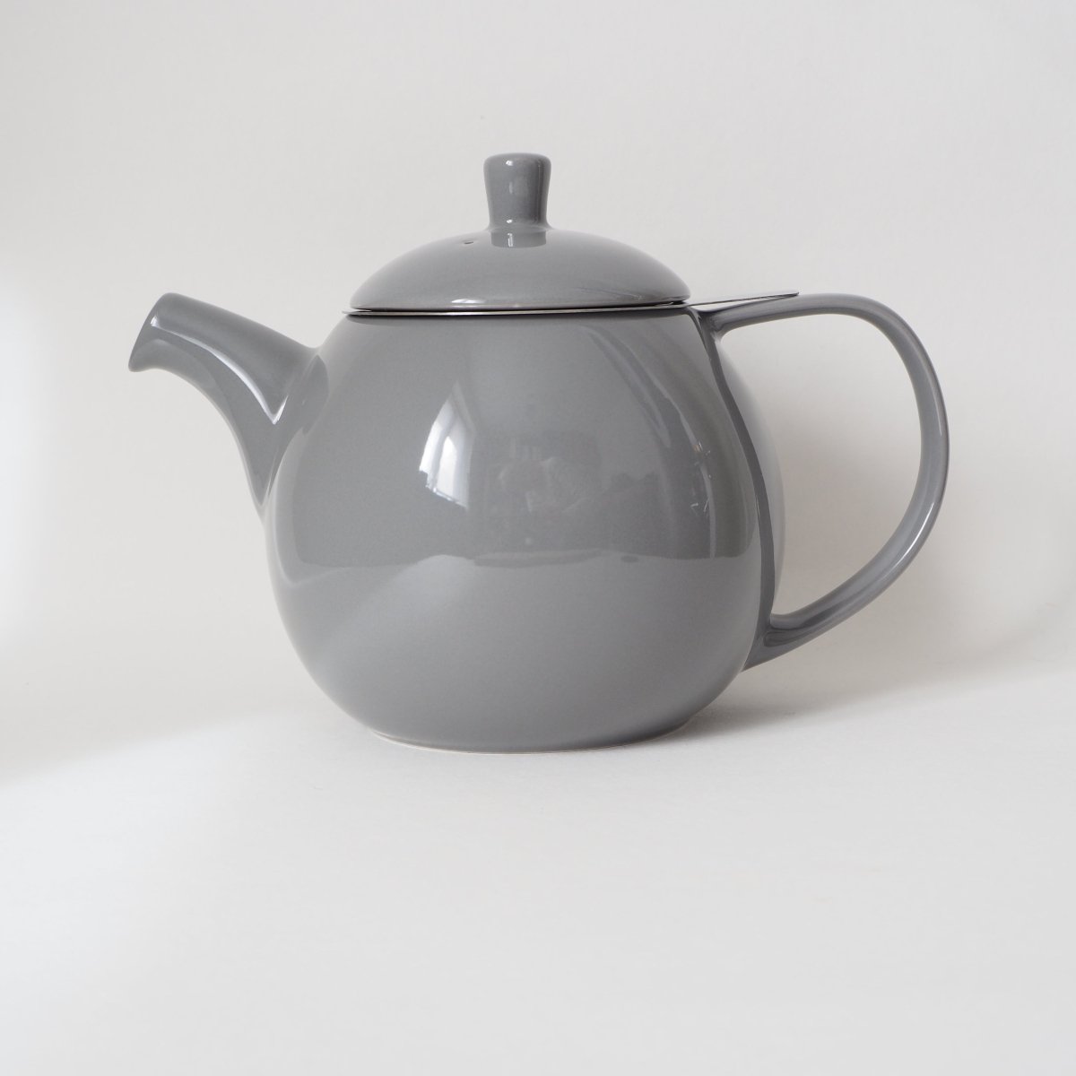 Grey Infuser Teapot For Loose Leaf Tea | Teaspoon Tea Co